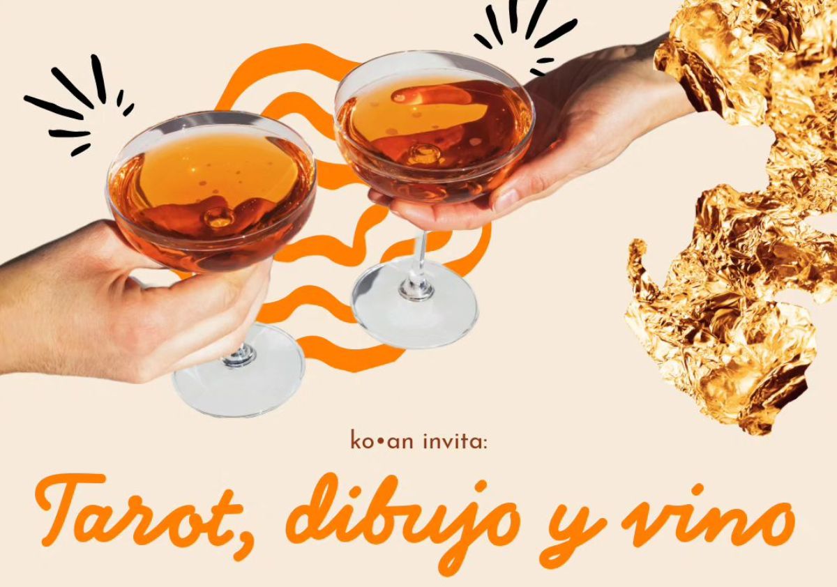 Tarot + vino y dibujo con Koan Tarot - Agenda Chilango