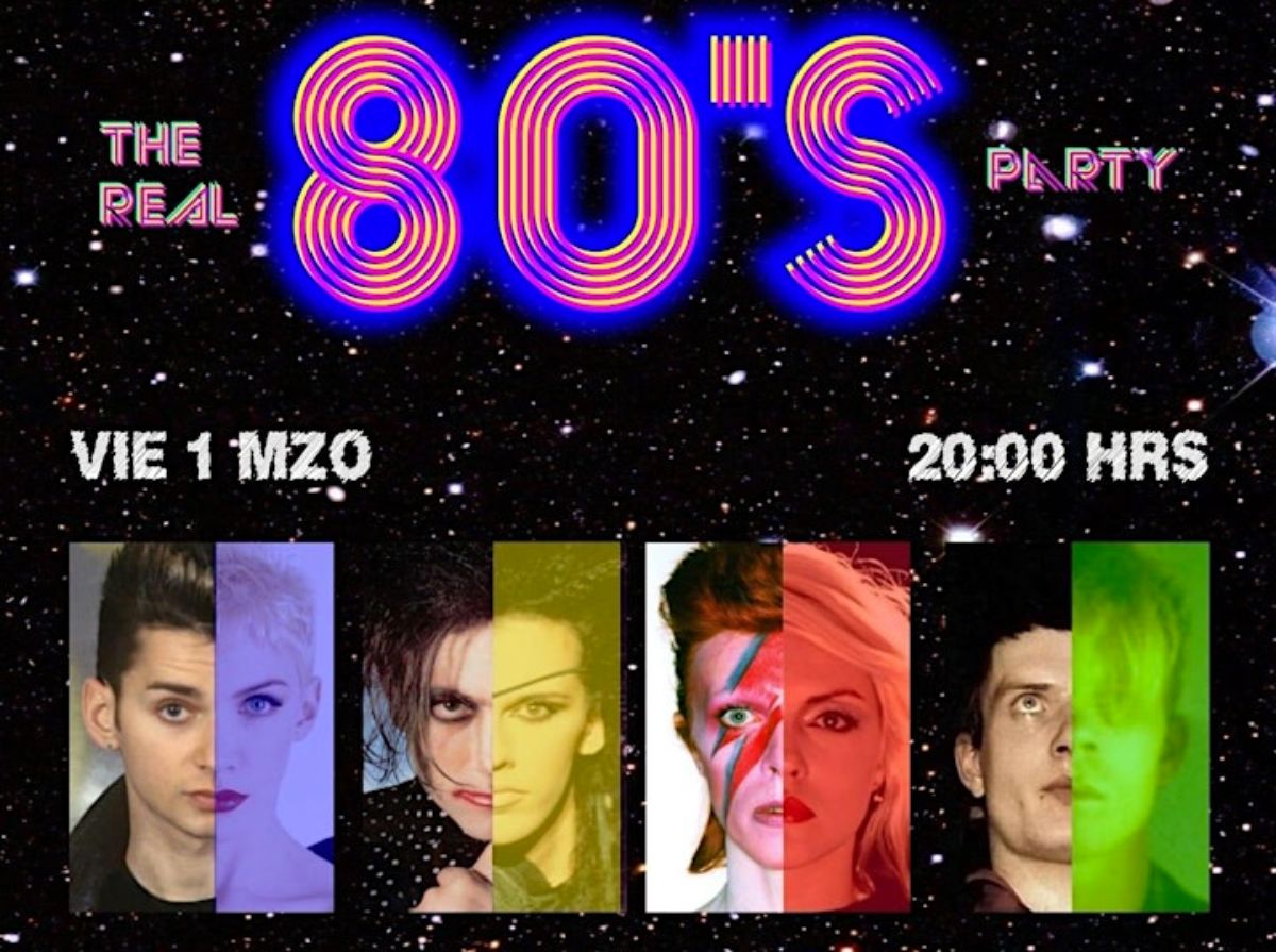 The real 80s party con Elektriklife - Agenda Chilango
