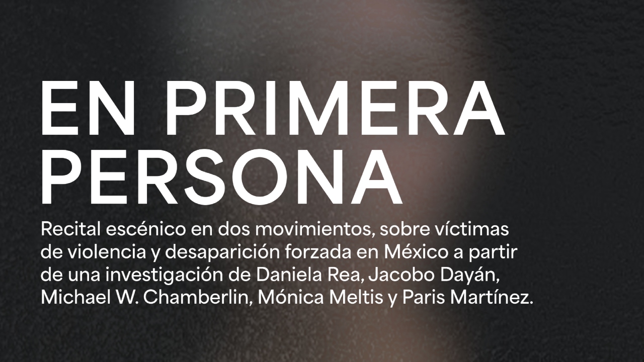 En Primera Persona - Agenda Chilango